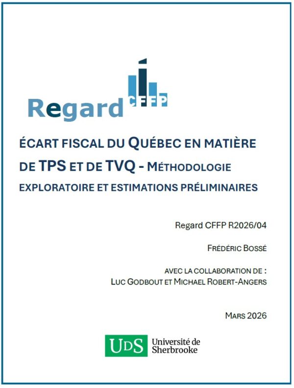 Écart fiscal du Québec en matière de TPS et de TVQ – Méthodologie ...